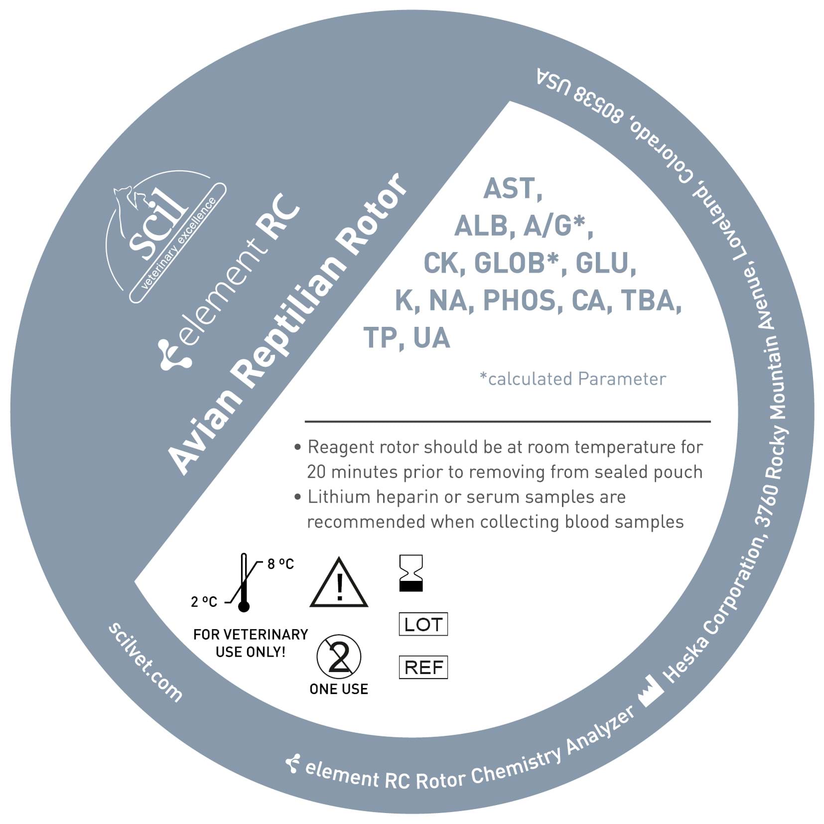 Scil Element RC Avian Reptilian Rotor - 1 stk. - triolab.no